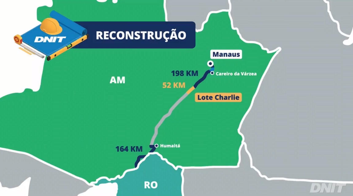 Governo anuncia repavimentação de trecho da BR 319 - ((o))eco